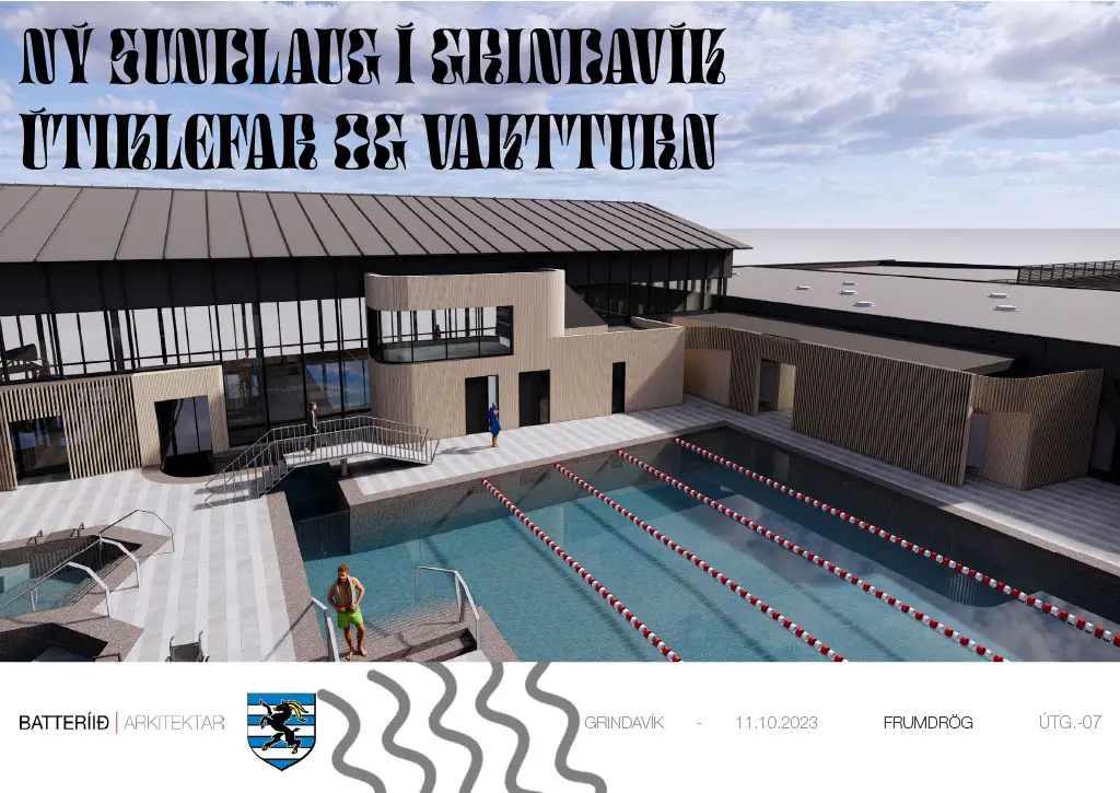 Batteríið Architects | Ný Sundlaug í Grindavík